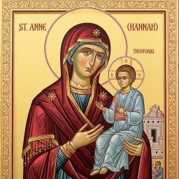 St. Anne (Hannah), Mother of the Theotokos - Saints of the Syriac ...